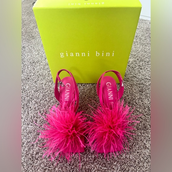 Gianni Bini | Shoes | Pink Fluff Gianni Bini Heels | Poshmark